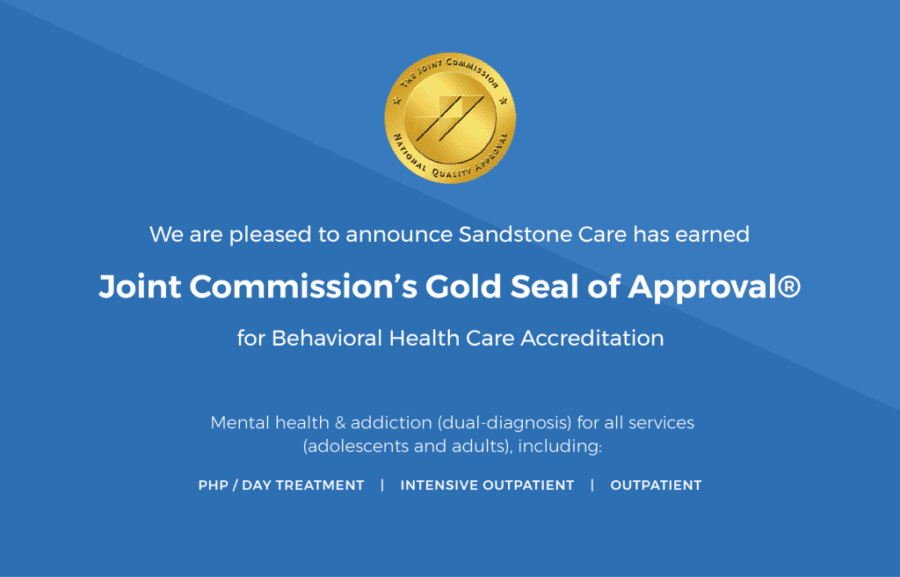 The Joint Commission (JCAHO) Accreditation | Sandstone Care