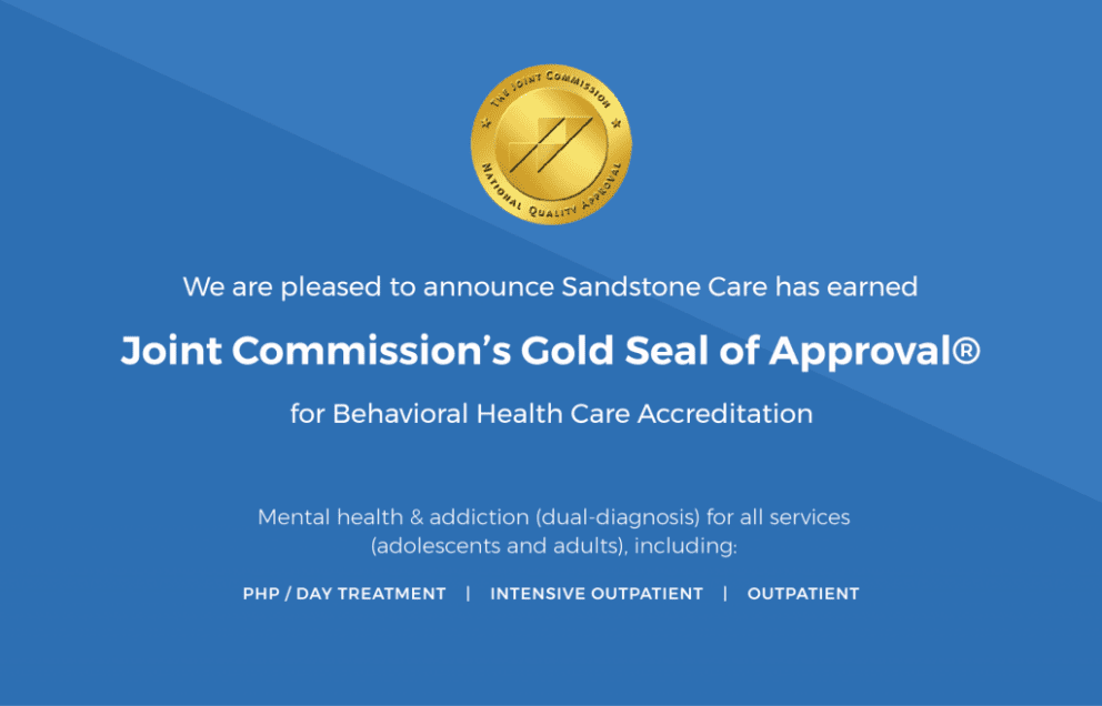 The Joint Commission (JCAHO) Accreditation | Sandstone Care